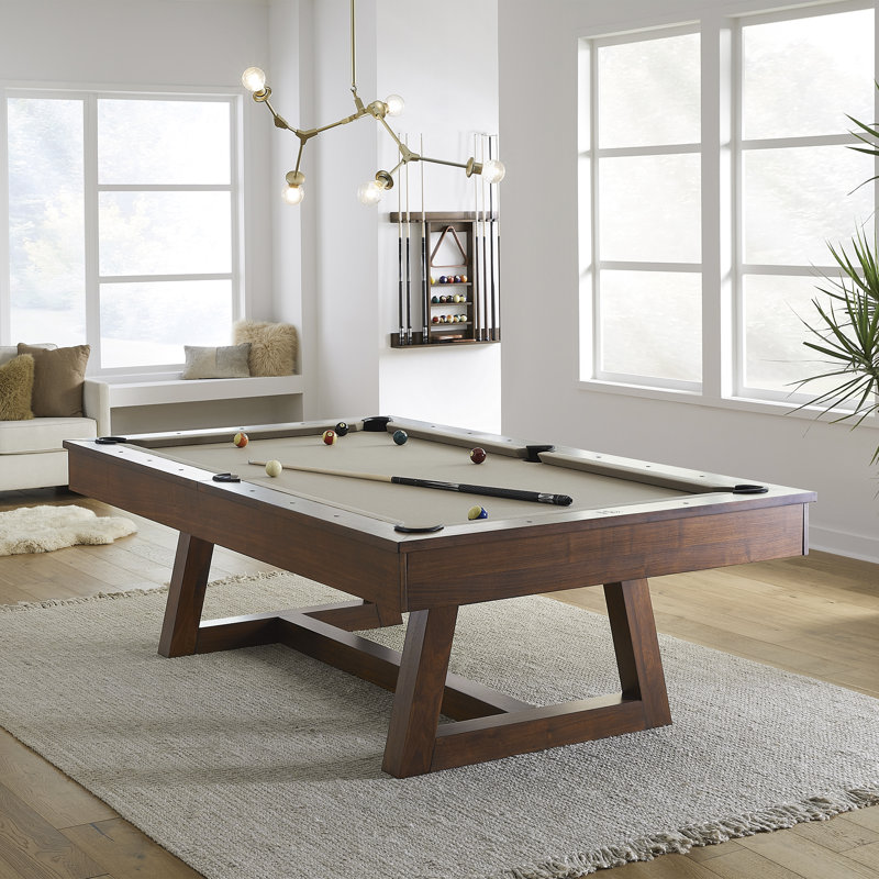 HB Home 8' Aiden Pool Table-Modern Farmhouse Design-Includes Professional Install ($1,000+ Value ...